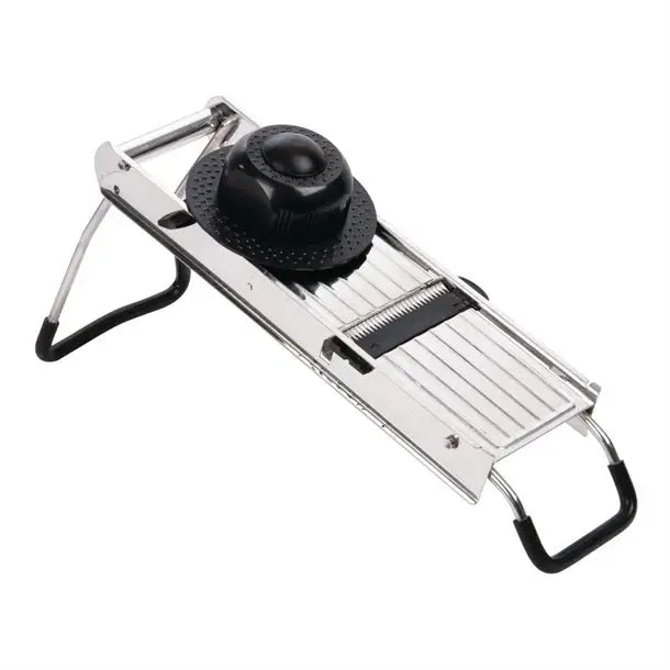 Heavy Duty Mandoline Stainless Steel 135mm x 400mm - Simply Hospitality