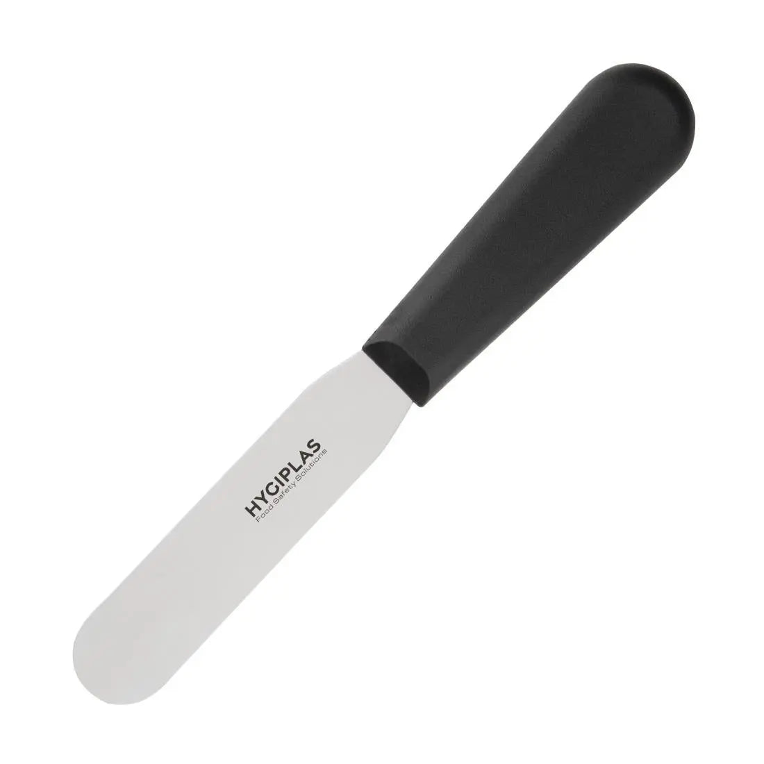 Hygiplas Straight Blade Palette Knife Black 103mm | Simply Hospitality