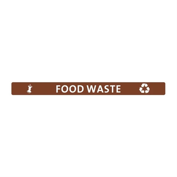 Jantex Food Waste Lid Label for Slim Bins | Simply Hospitality