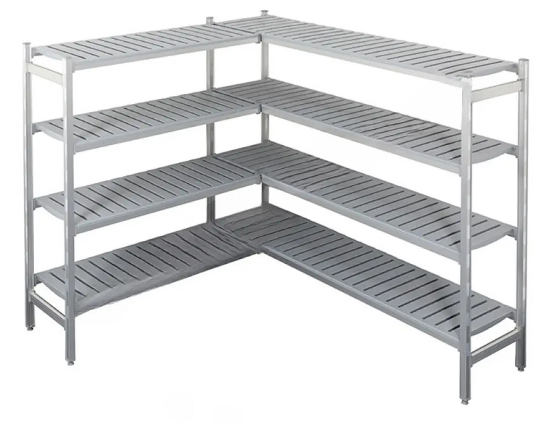 Modular Heavy Duty Aluminium Shelving Add-On Unit - Simply Hospitality