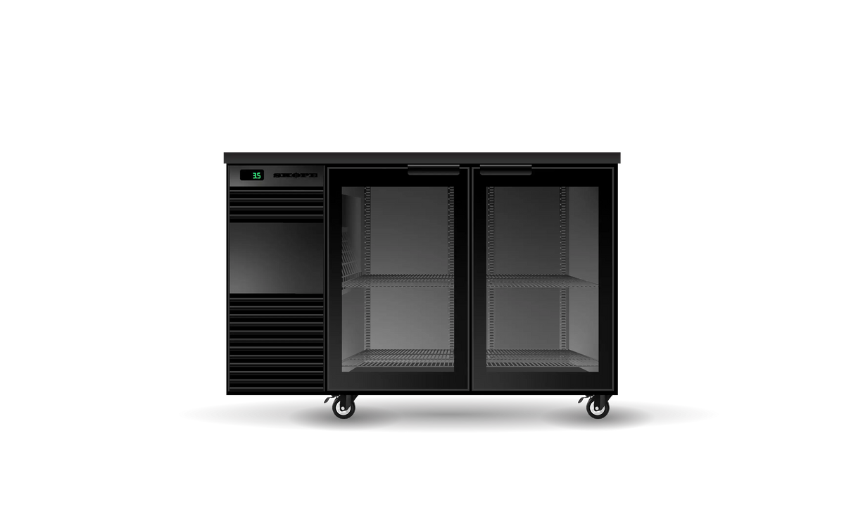 SKOPE Underbench 2 Glass Swing Door Bar Fridge – BB.2.GSW | Simply ...