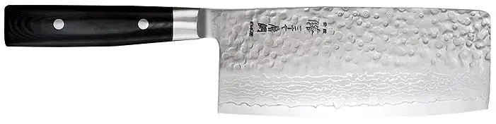 Yaxell Zen Damascus VG-10 Japanese Chinese Cleaver Knife 180mm - — Simply Hospitality